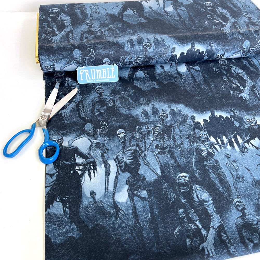 Alexander Henry - Tombsday - Midnight Blue - Sewing and Dressmaking ...