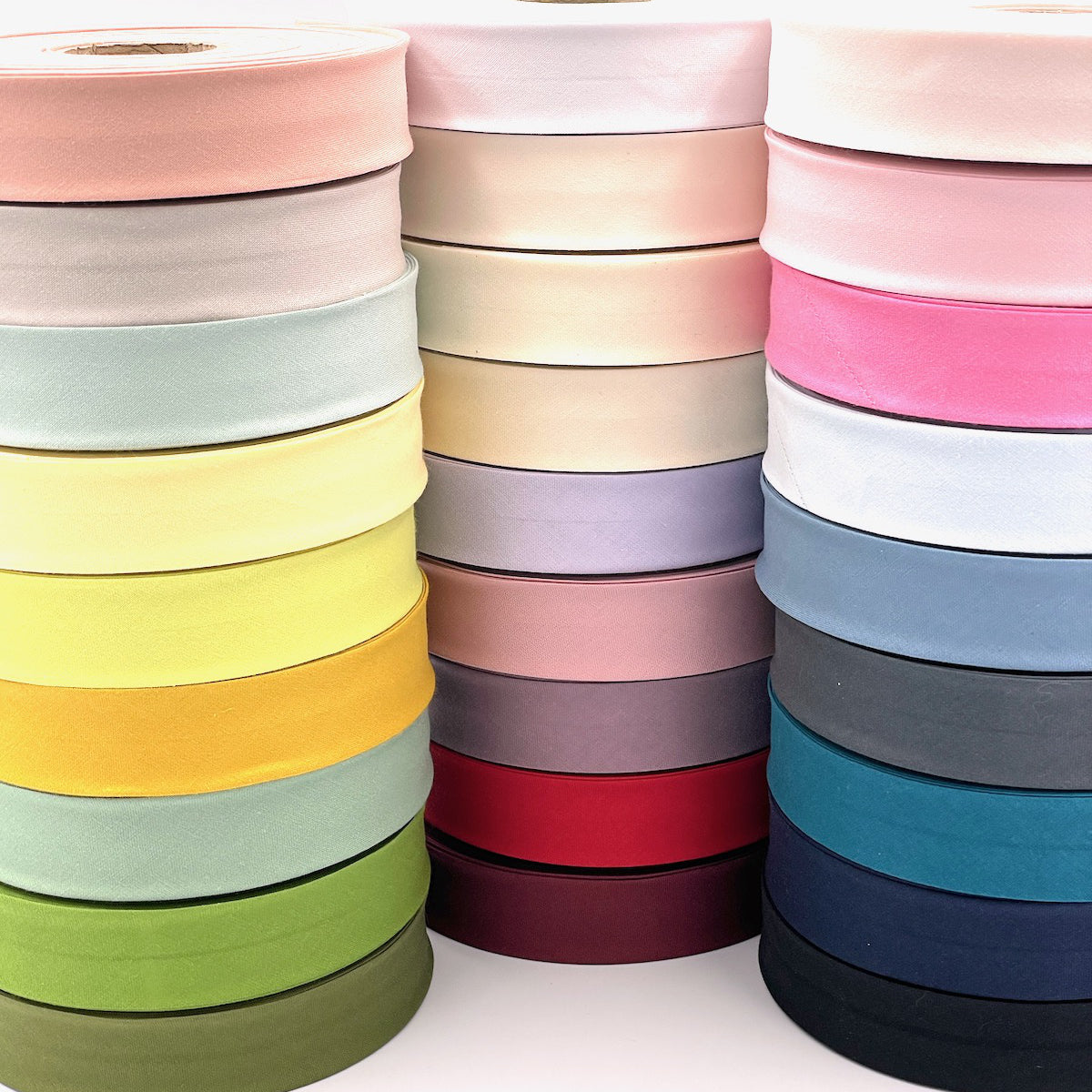 25mm Wide GOTS Organic Cotton Bias Binding Tape – Frumble Fabrics