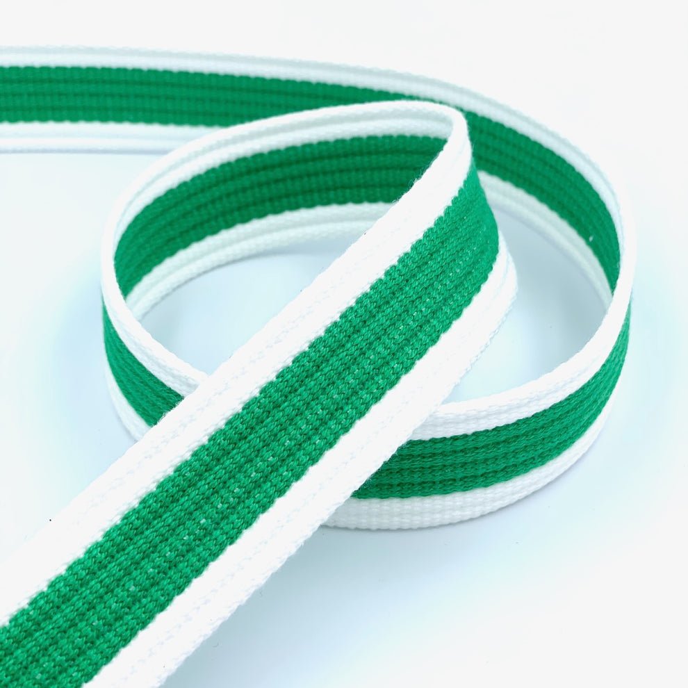 30mm Rib Weave Webbing - Stripe – Frumble Fabrics