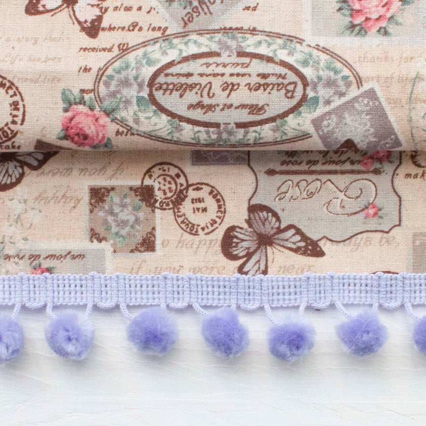 Fluffy Furnishing Pom Pom Trim – Frumble Fabrics