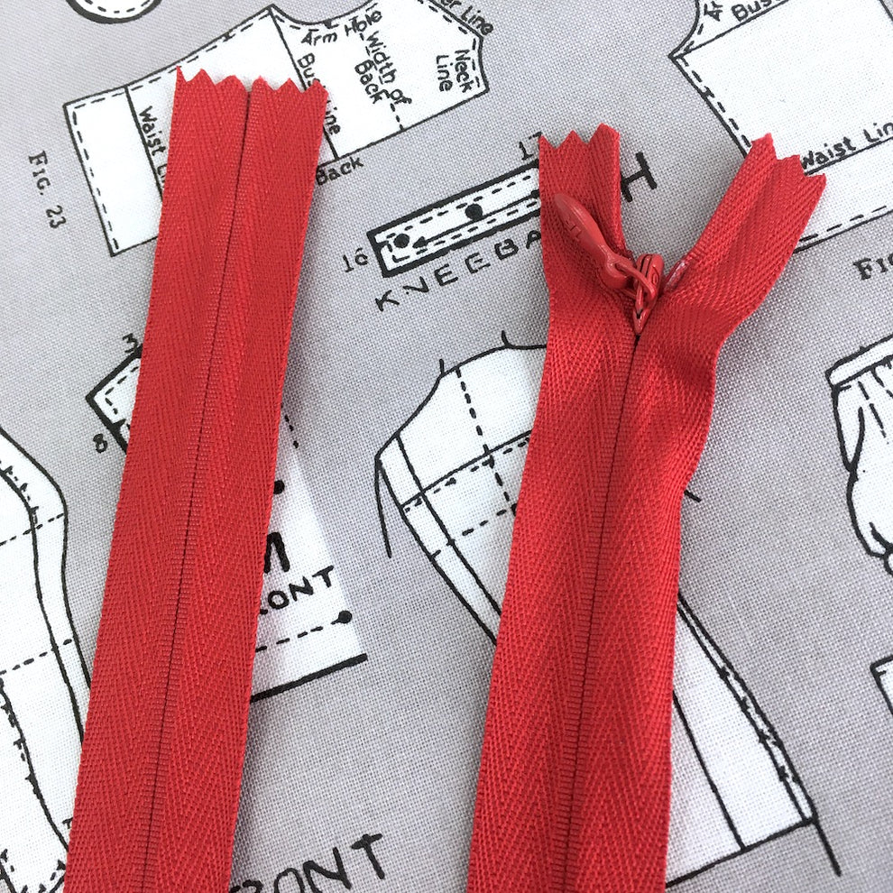 14" (36cm) Invisible Zips – Frumble Fabrics