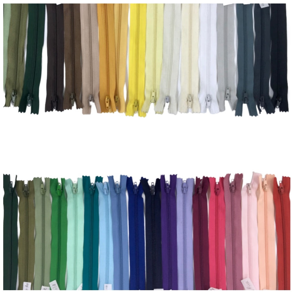 9" / 23cm Closed End Zip – Frumble Fabrics